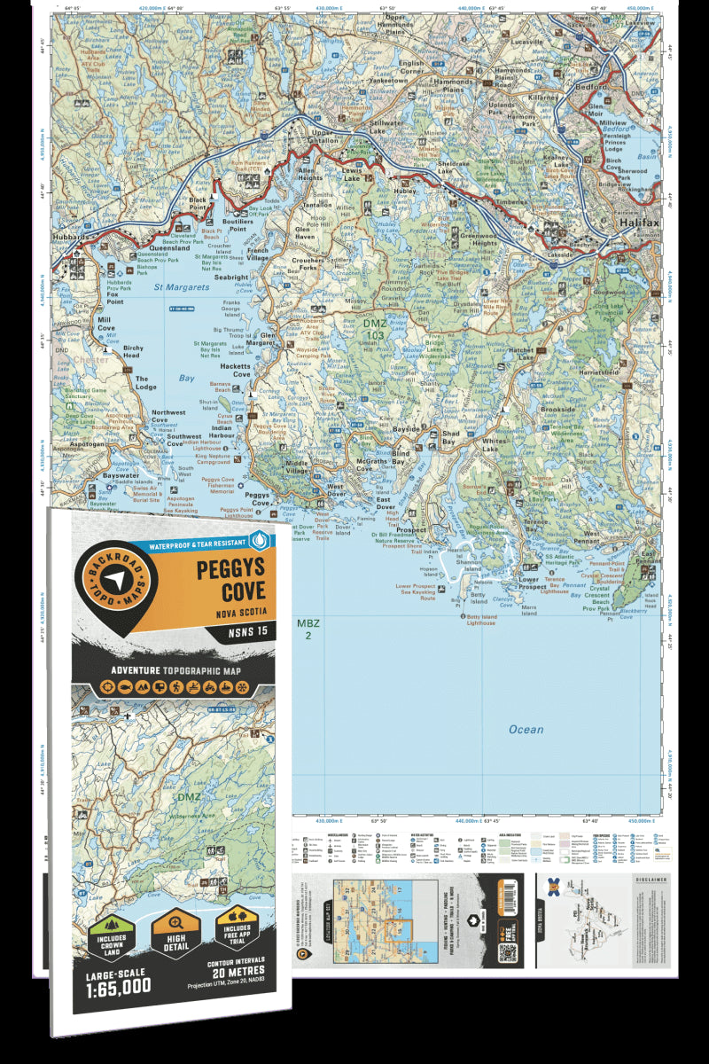 Atlantic Canada TOPO Maps – Backroad Maps