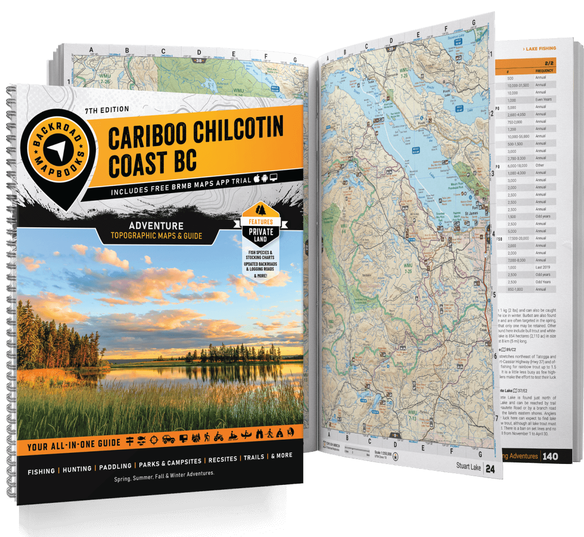 Backroads Mapbooks British Columbia - Backroad Map Books Backroads ...