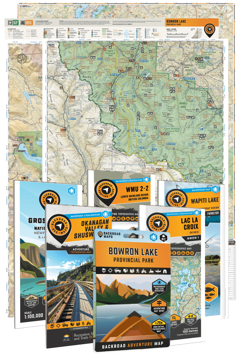 Folded Maps – Backroad Maps
