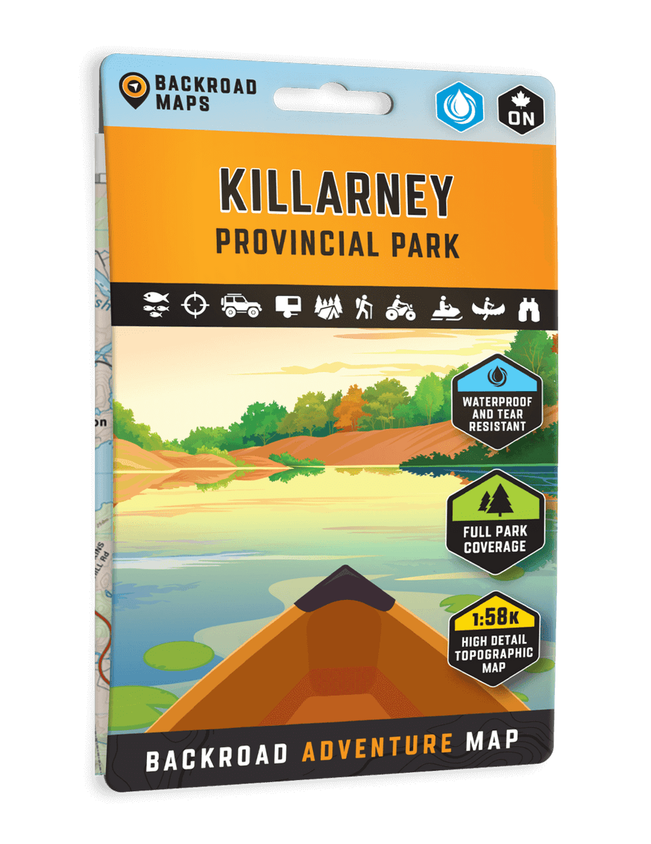 Killarney Provincial Park Ontario - Park Map – Backroad Maps
