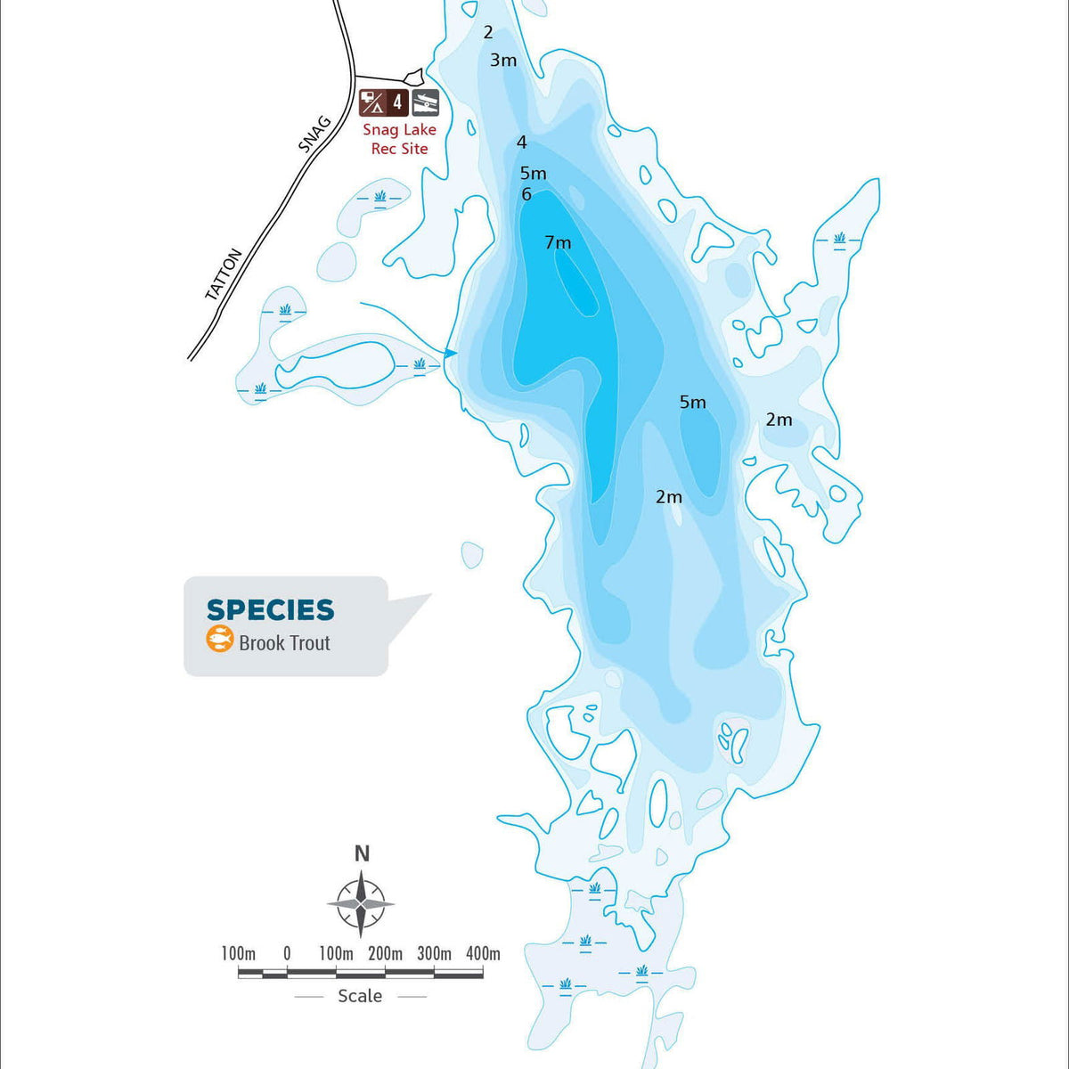 FCRBC121 Snag Lake – Backroad Maps