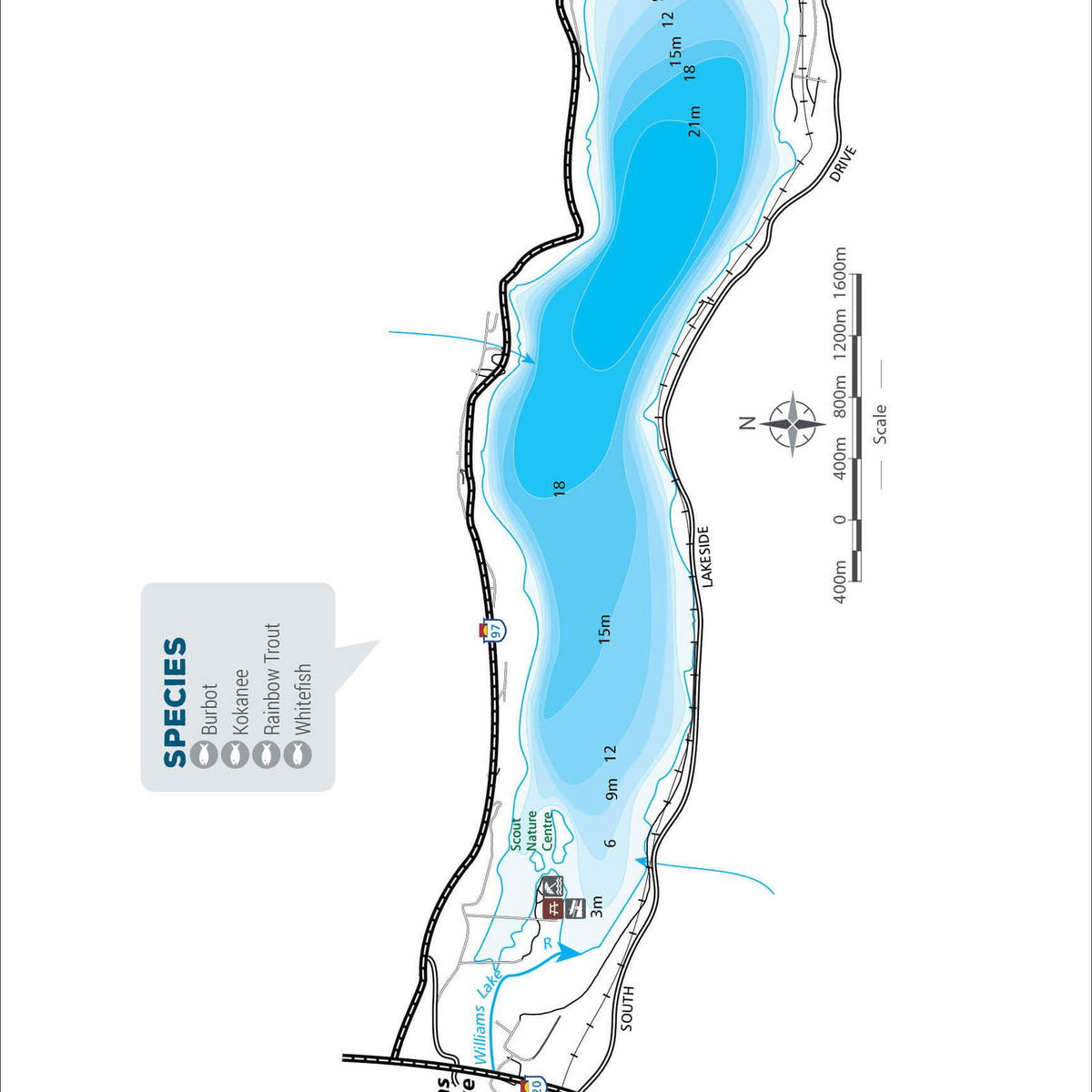 FCRBC136 Williams Lake – Backroad Maps