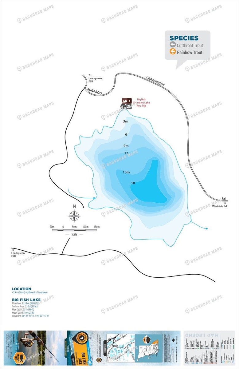 FKRBC29 Big Fish (Dunbar) Lake – Backroad Maps