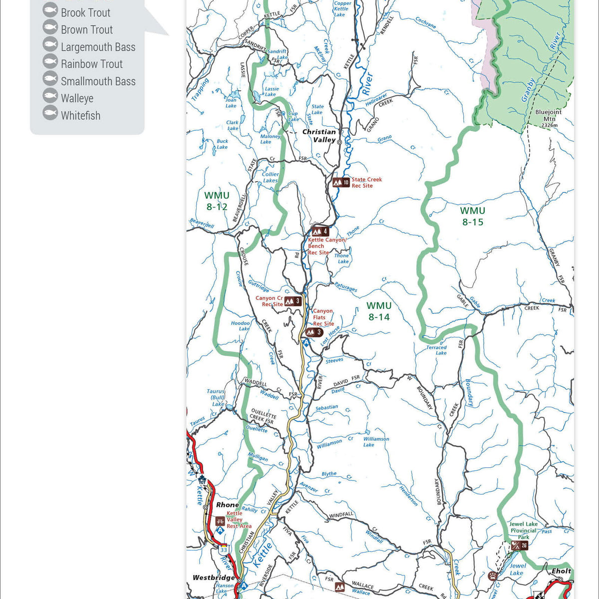 FTOBC107 Kettle River (North) – Backroad Maps