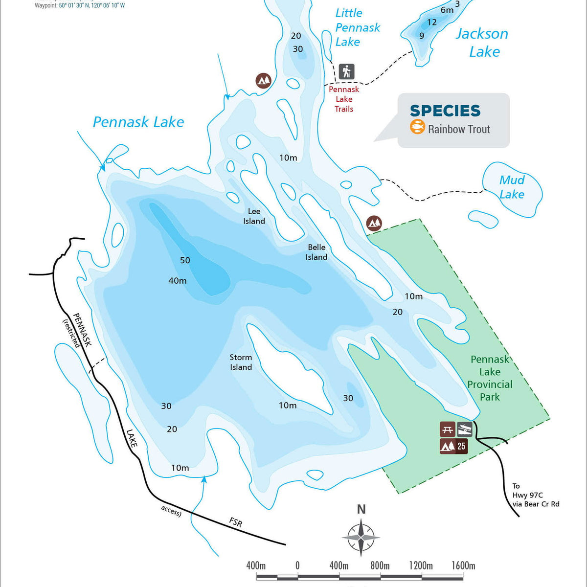 FTOBC158 Pennask & Jackson Lakes – Backroad Maps