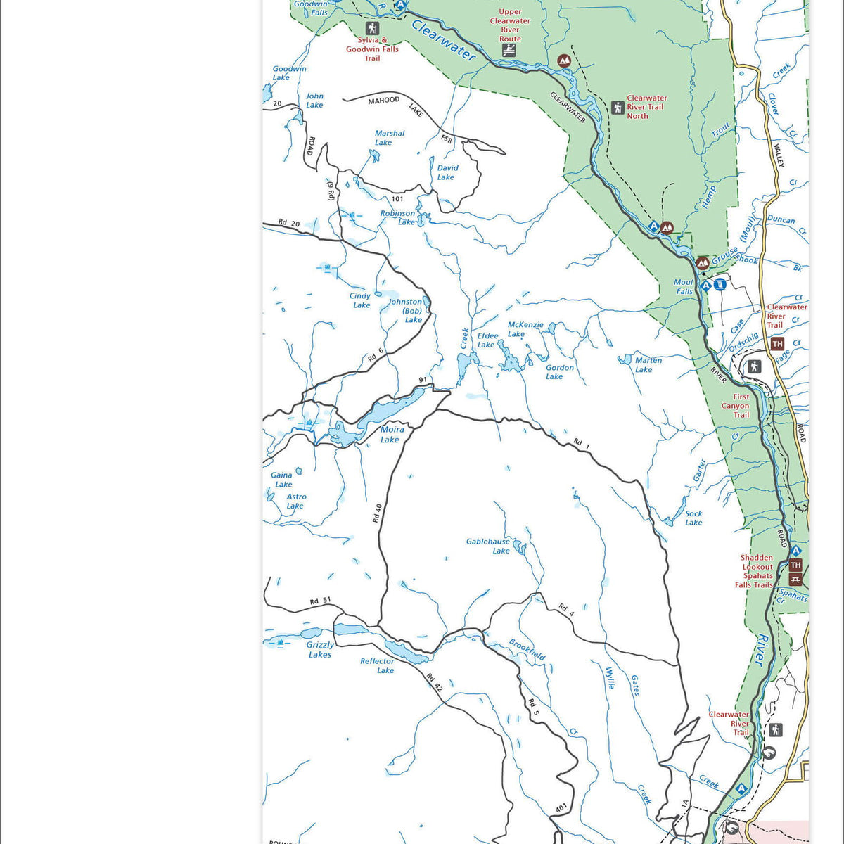 FTOBC43 Clearwater & Mahood Rivers – Backroad Maps
