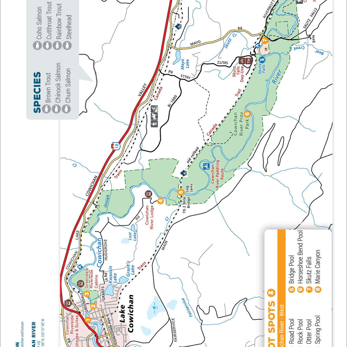 FVIBC44 - Cowichan River (West) – Backroad Maps