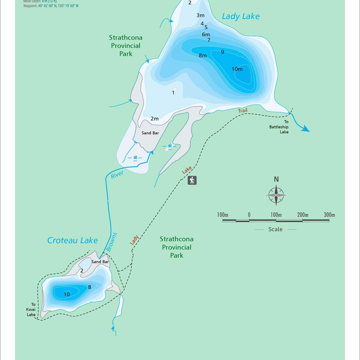 FVIBC47 Croteau & Lady Lakes – Backroad Maps
