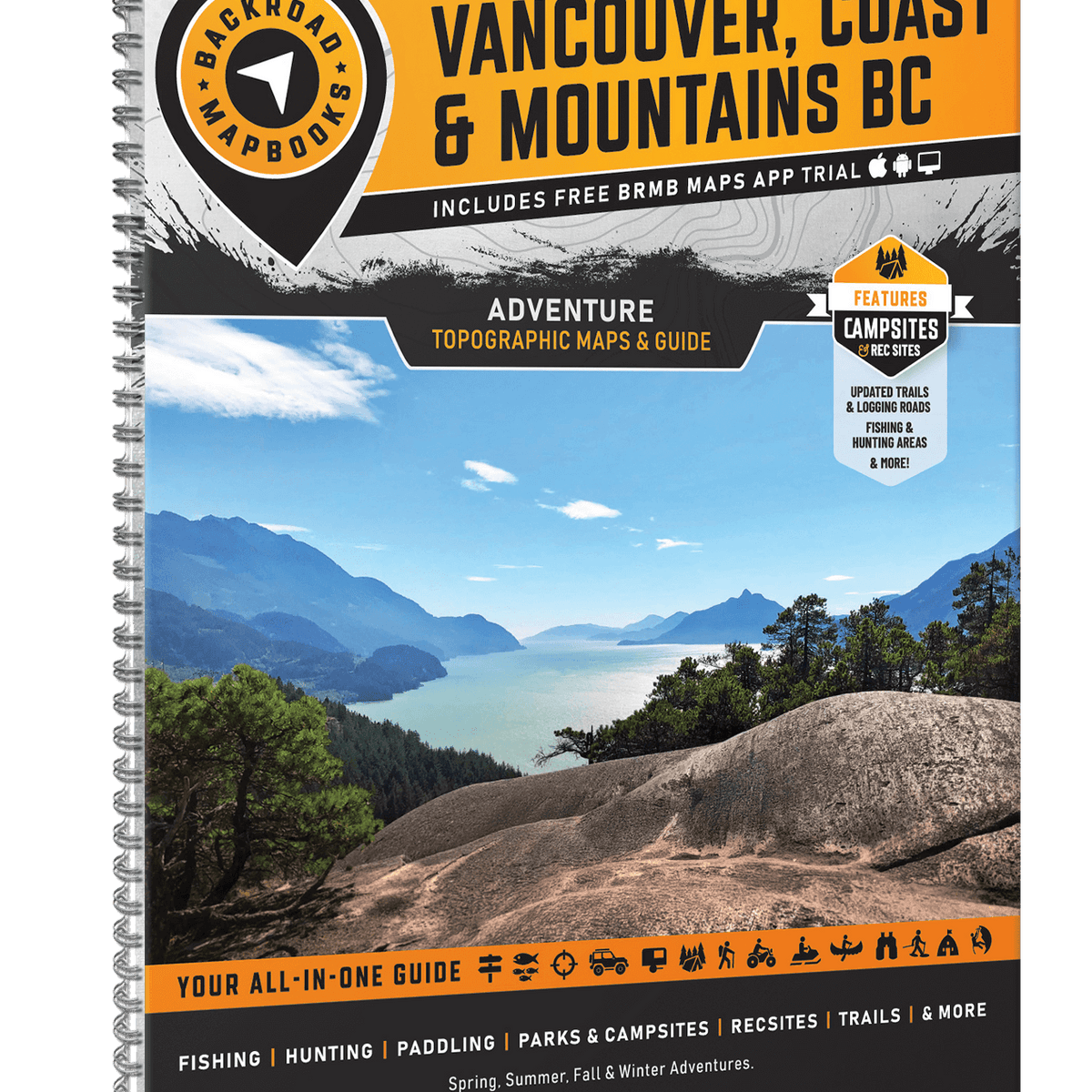 Vancouver, Coast & Mountains BC Backroad Mapbook – Backroad Maps